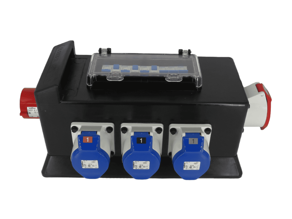 RUB185H6 - Power Distribution Box For 32A Electrical Supply