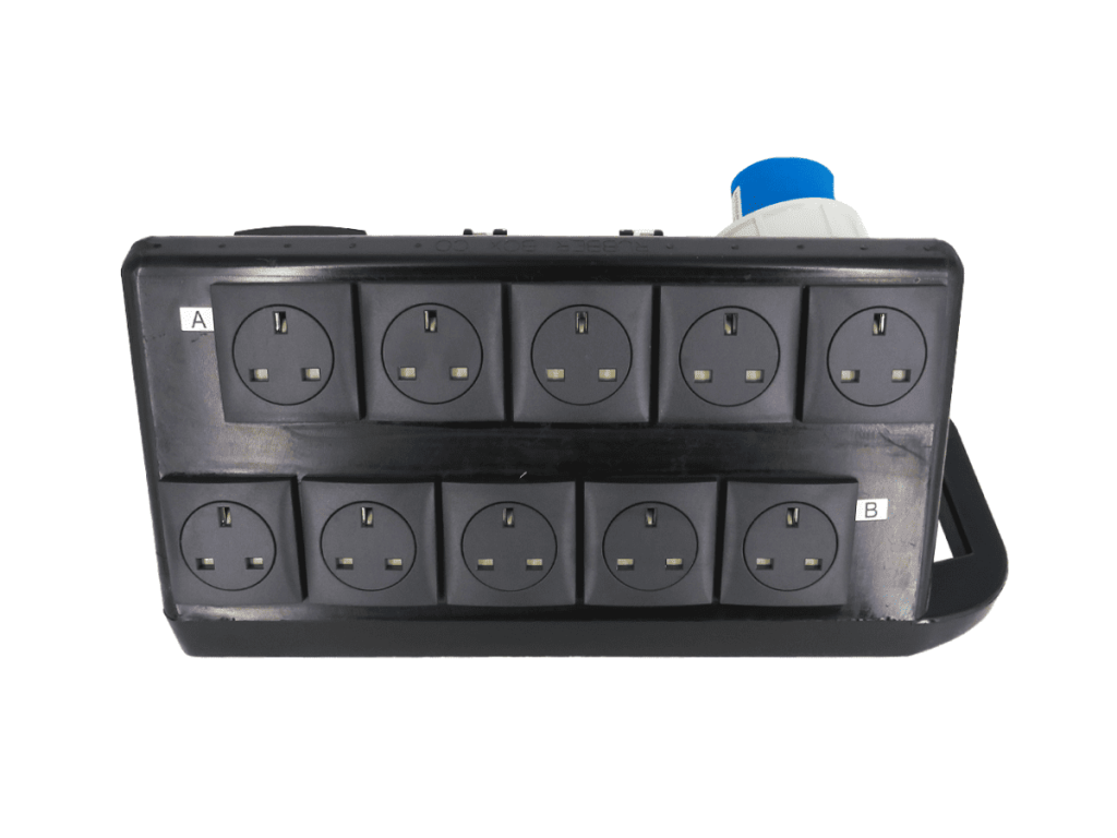 RUBTR2 - Power Distribution Box For 32A Electrical Supply