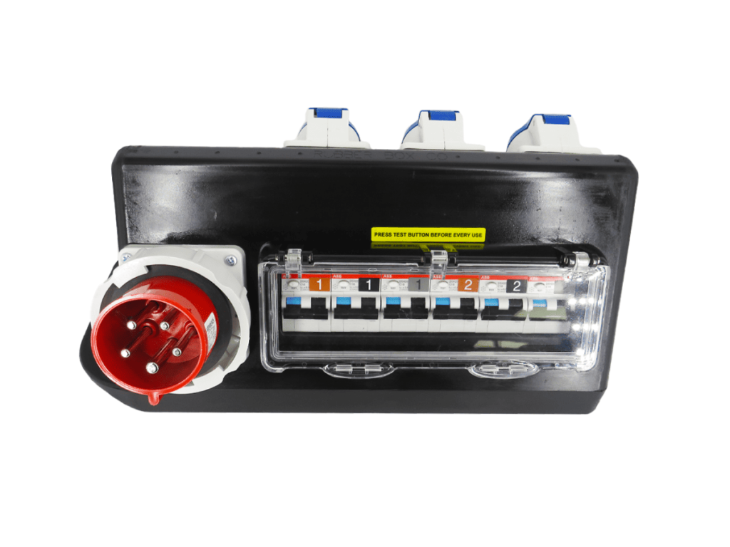 RUBTR8 - Power Distribution Box For 32A Electrical Supply