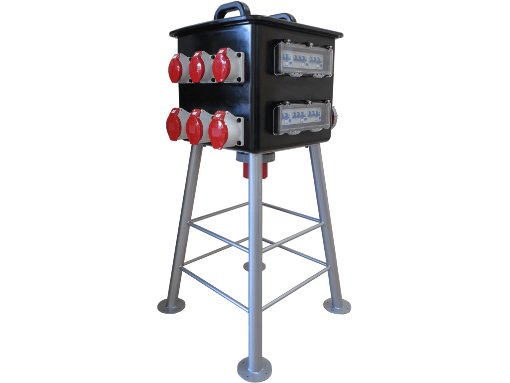 RubberBox - RUB3602 - 125A 3PH> & 2x 63A 3PH & 3x 32A 3PH & 3x 16A 3PH ...