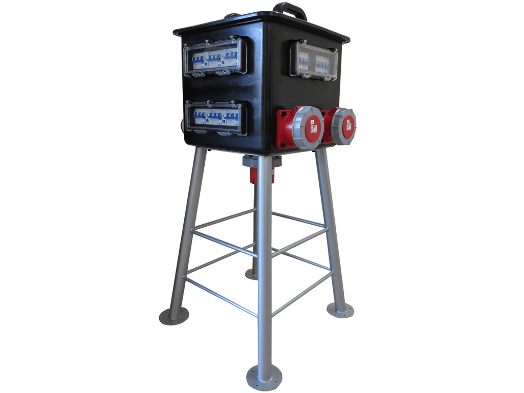 RubberBox - RUB3602 - 125A 3PH> & 2x 63A 3PH & 3x 32A 3PH & 3x 16A 3PH ...